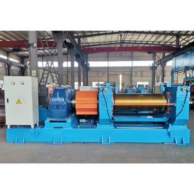 中国 2つのロールミール 400mm ロール直径と220Vゴム加工機械のオープンミキサー 販売のため
