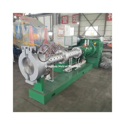 China 1500 kg/h Uitvoer Silicone rubber extruder voor de productie van zware rubber slangen Te koop