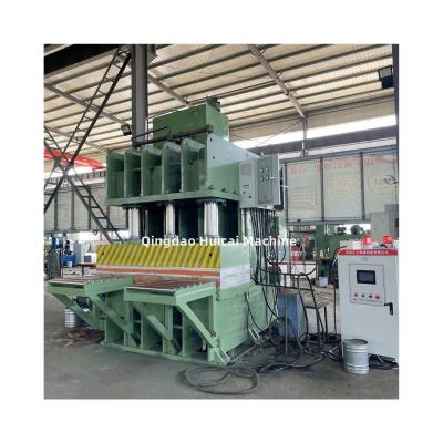 China Lange levensduur Maagtype bandenband vulcaniseringsmachine C-type rubberplaat vulcaniseringspers Te koop