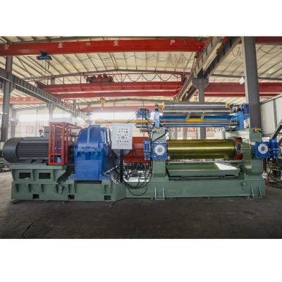 Cina Collettore di miscelazione aperta di gomma a rulli di ghisa raffreddata per la miscelazione di tensione e di precisione da 440 V in vendita
