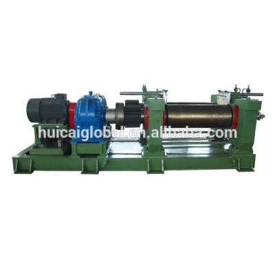 China 380V Spanning Rubber Two Roll Mixing Mill met automatische besturing en menging Te koop