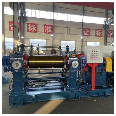 Cina 1000 mm lunghezza di rotolamento gomma Open Mixing Mill Machine per la miscelazione della gomma ultimo modello in vendita