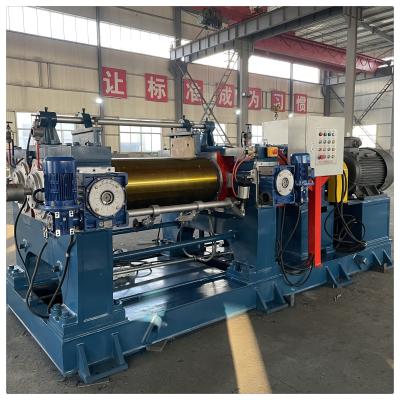 Cina 1000 mm lunghezza di rotolamento gomma Open Mixing Mill Machine per la miscelazione della gomma ultimo modello in vendita