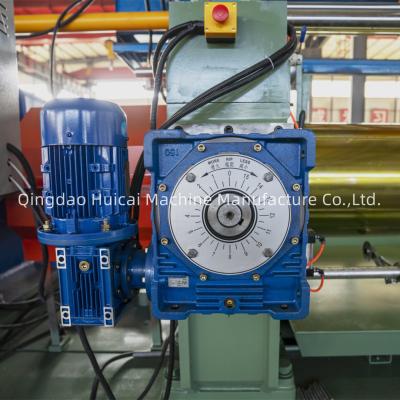China Mecador automático de borracha de dois rolos, moinho de mistura aberto com rolos de ferro fundido refrigerados à venda
