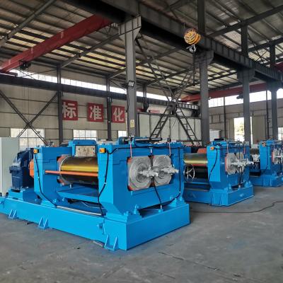 Cina 21.8m/min Frontale velocità lineare di rotolamento per il molino di miscelazione della gomma di tipo aperto per le esigenze del cliente in vendita
