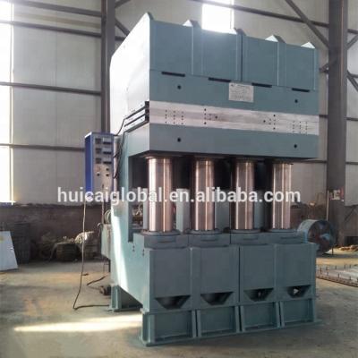 China 0.6MN Nominaal vermogen warmpersvulcaniseringsmachine met loopvlak voor klantvereisten Te koop