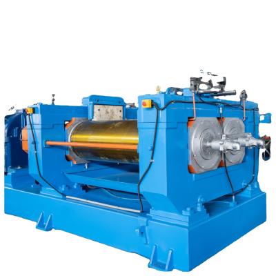 China Chilled Cast Iron Roller Two Roll Mill for Rubber Mixing Mill and Tile Making Machine for sale