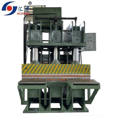 China Máquina de moldagem de borracha de pressão vulcanizante automática de placa quente 1600x1500 para produção à venda