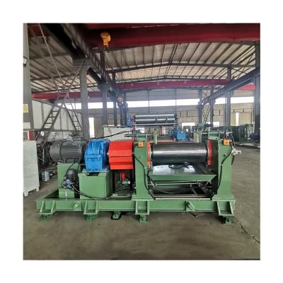 China Rubber Sheet Production Line Rubber Sheeting Mill Machine with 450mm Roll Diameter for sale