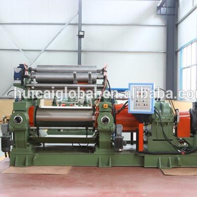 China Optioneel blokkerende rubbermengmolen met 21-22 rpm voorrol rotatiesnelheid Te koop