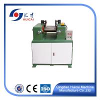 China Hard-tooth Surface Gear Reducer Two Roll Mixer Rubber Mill for Consistent Blending for sale