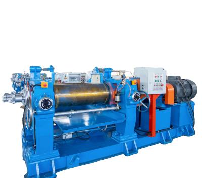 China Improved 30 Years Experience Rubber Mixing Mill Blue Green Red Yellow Selection for sale