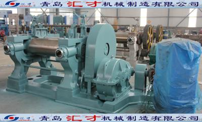 Cina Macchina per il miscelato della gomma con velocità di rotazione del rullo anteriore da 21 a 22 giri al minuto e peso di 11400KN in vendita