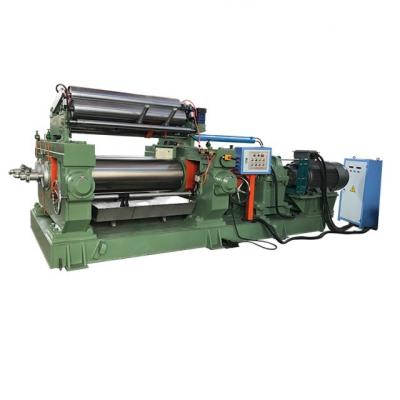 中国 18.5 kW パワー・ツー・ロール・カレンダー ゴムミックスとゴムミックスミール 体重8000kg 販売のため