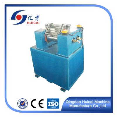 China Pequeno laboratório dois rolos de mistura de moinho XK-160 borracha de mistura aberta com controle semi-automático à venda