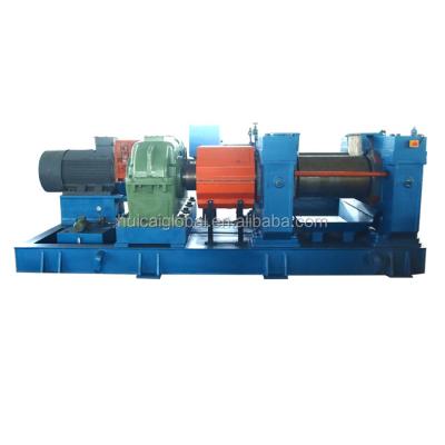 Cina Macchina per la frantumazione della gomma per il mulino di miscelazione aperto con potenza di 45 kW e cambio resistente in vendita