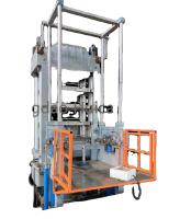 China Solid Tyre Press Machine with 600mm Piston Stroke and Fully Automatic PLC Control for sale