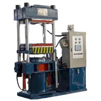 China PLC Touch Screen Control System Rubber Vulcanizing Press Machine for Manufacturing Plant for sale
