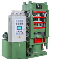 China PLC Touch Screen Control System Rubber Vulcanizing Press Machine for Manufacturing Plant for sale
