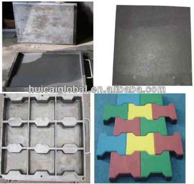 Cina 2000 KG Peso Pneumatici Macchine per la costruzione di pavimenti di gomma Vulcanizzatore di pavimenti Hydraulic Hot Press in vendita