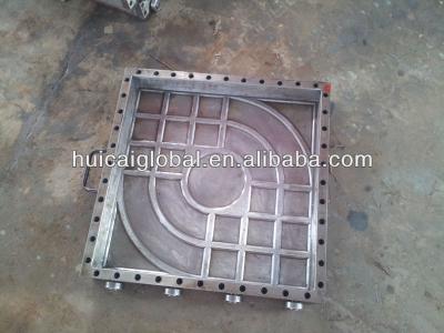 Cina 2000 KG Peso Pneumatici Macchine per la costruzione di pavimenti di gomma Vulcanizzatore di pavimenti Hydraulic Hot Press in vendita
