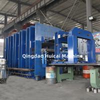 China Column Type Rubber Conveyor Belt Press Machine with PLC touch Screen Control System for sale