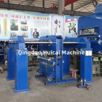 China Column Type Rubber Conveyor Belt Press Machine with PLC touch Screen Control System for sale