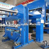 China Column Type Rubber Conveyor Belt Press Machine with PLC touch Screen Control System for sale