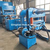China Column Type Rubber Conveyor Belt Press Machine with PLC touch Screen Control System for sale