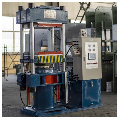 Cina Sistema di controllo touch screen PLC Pressa di vulcanizzazione piatta per la fabbricazione di lastre di gomma in vendita