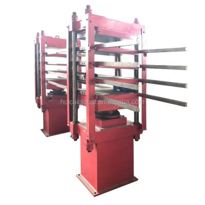 China Productielijn voor rubbervloertegels met CE ISO9001-certificering en 4 werklagen Te koop