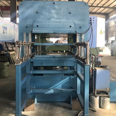 China Productielijn voor rubbervloertegels met CE ISO9001-certificering en 4 werklagen Te koop