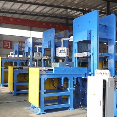 Cina Macchine per la stampa vulcanizzatrice a blocchi di gomma blu per le esigenze del cliente in vendita