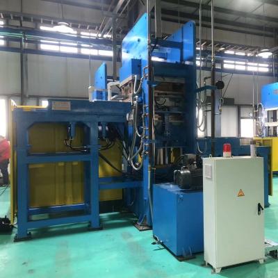 Cina Macchine per la stampa vulcanizzatrice a blocchi di gomma blu per le esigenze del cliente in vendita