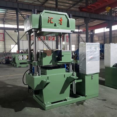 Cina Immissione in servizio e addestramento della macchina per la stampa vulcanizzatrice a cuscinetto ponte 1200T per la produzione in vendita