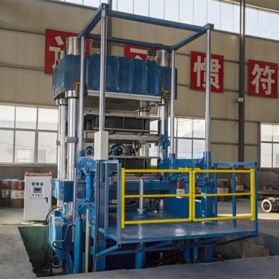 China Máquina de Prensa de Vulcanização de Pneus Sólidos de 1000T com Função de Molde Ejector à venda