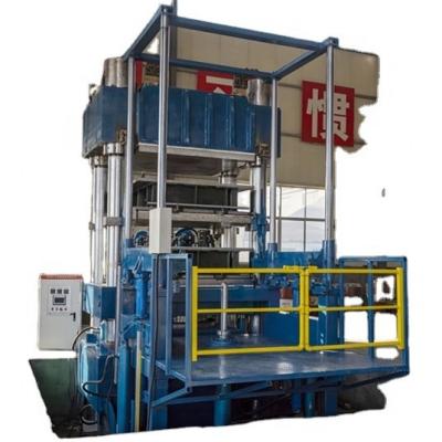 China Máquina de Prensa de Vulcanização de Pneus Sólidos de 1000T com Função de Molde Ejector à venda
