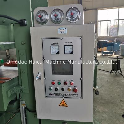 Cina Macchina per la stampa vulcanizzatrice di piastre con potenza del motore principale di 3 kW e spazio libero per piastre di 400 mm in vendita