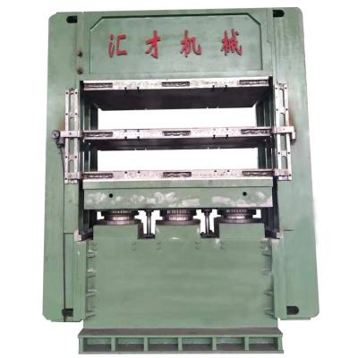 China Automatische dubbelschroefvulcaniserende pers voor de productie van rubberwarmtewisselaars Te koop