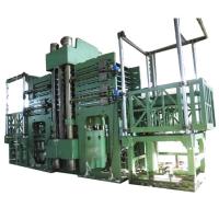 China 2019 Blue 2000 Rubber Mat Vulcanizing Press Machine for Customized Requirements for sale