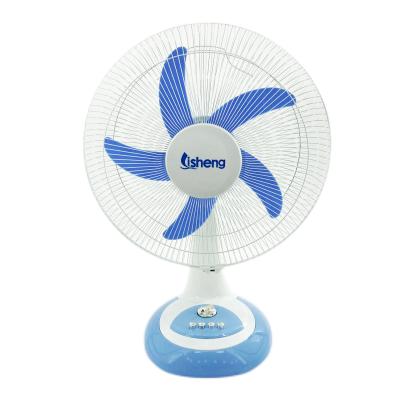 Cina Ventilatore da tavolo ricaricabile a risparmio energetico CC con batterie al litio 12V 13W 16 pollici in vendita
