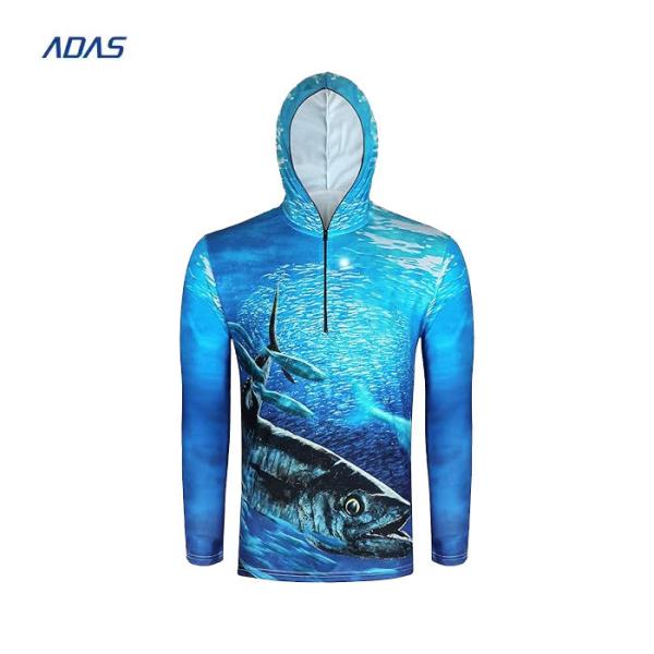 Quality Rash Guard Anti UV Lightweight Fishing Hoodies Jersey UPF50 Quick Dry Sun for sale