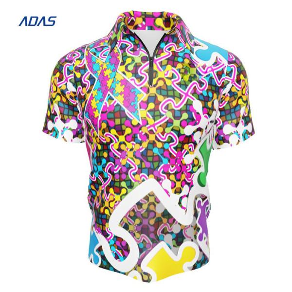 Quality Embroidered Bespoke Darts Shirts League Jerseys With Allover Printed for sale