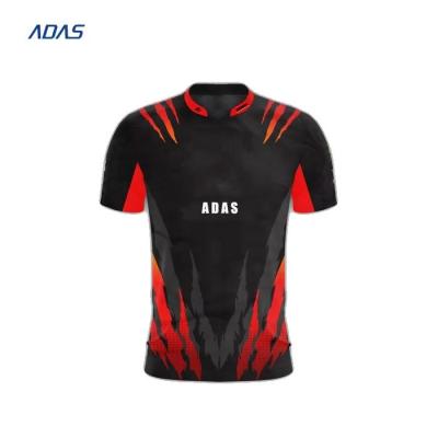 China 160gram Sublimation Printed Esports Team Uniforms Jerseys Custom Design for sale