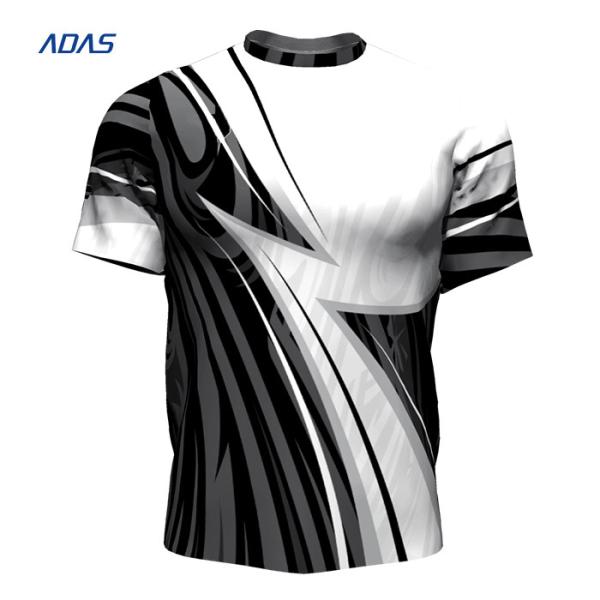 Quality Custom Men's Sport Dart Shirt Sublimation Transfer Print jerseys for sale