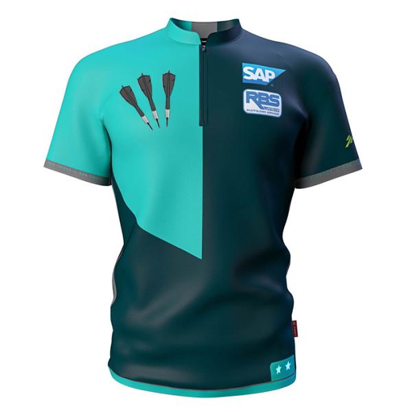 Quality Unisex Regular Fit Custom Made Dart Shirts Polo Tee Breathable Polyester for sale