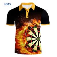 Quality Sweat Wicking Polyester Zipper Dart Team Shirts With Pocket Personalised for sale