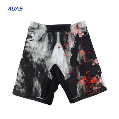 China Stretchy MMA Sublimated Mesh Shorts For Men Fight Kick Boxing Muay Thai custom for sale