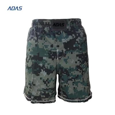 China Stretchy MMA Sublimated Mesh Shorts For Men Fight Kick Boxing Muay Thai custom for sale
