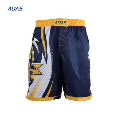 China Stretchy MMA Sublimated Mesh Shorts For Men Fight Kick Boxing Muay Thai custom for sale
